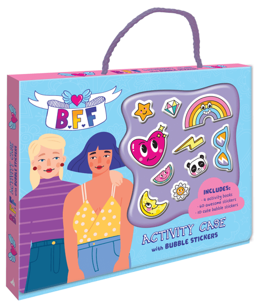 Bff - Bubble Sticker Activity Case | Target Australia