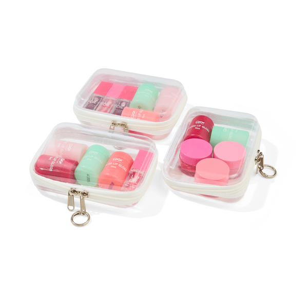 3 Piece Small Clear Packing Cubes - Anko | Target Australia