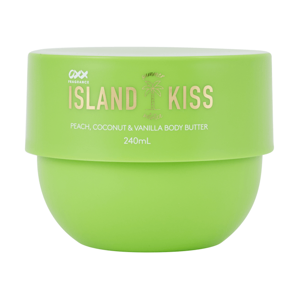 Summer Solstice Island Kiss Body Butter 240ml, Peach, Coconut and ...