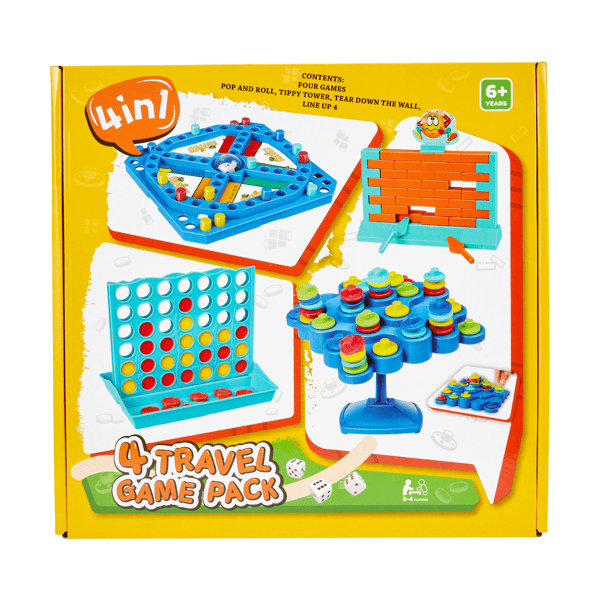 4 Travel Game Pack | Target Australia