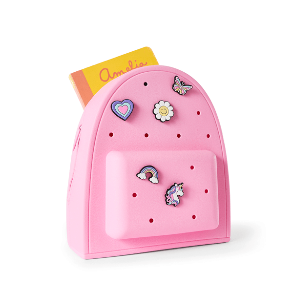 Mini Backpack with Charms, Pink - Anko | Target Australia