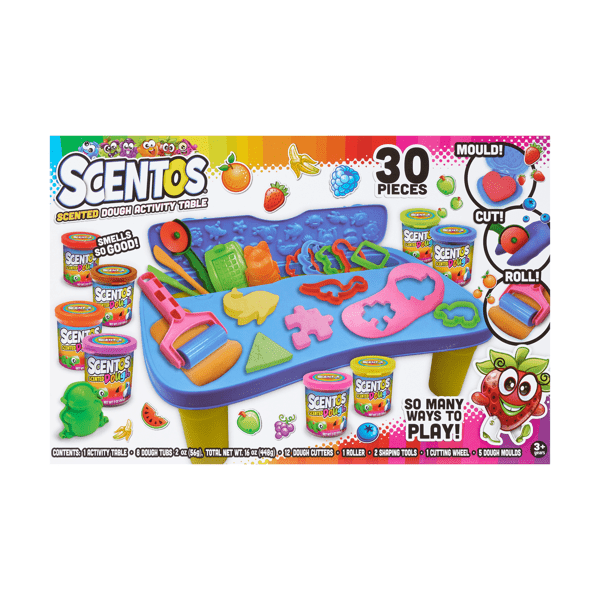 30 Piece Scentos Scented Dough Activity Table | Target Australia