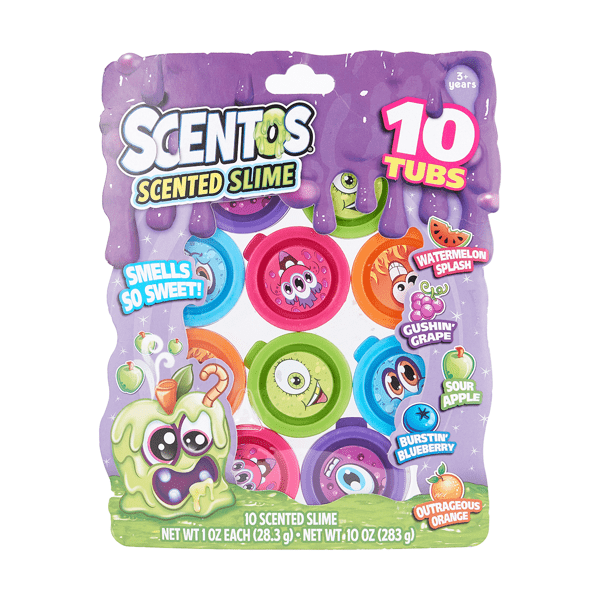 Scentos Scented Slime - 10 Pack | Target Australia