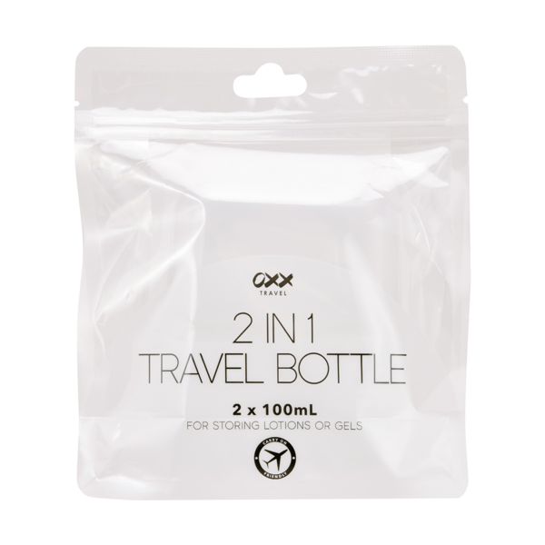 2 Pack 2-in-1 Travel Bottles - OXX Travel | Target Australia