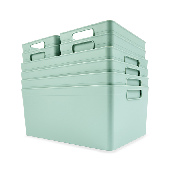 Plastic Baskets, Set of 8 Green - Anko | Target Australia