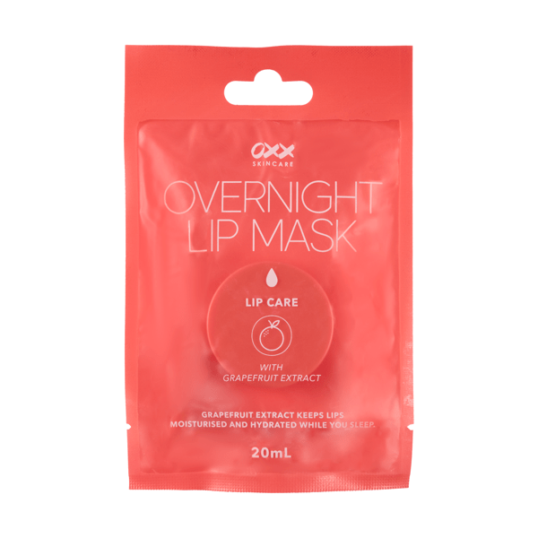 Overnight Lip Mask 20ml Grapefruit Extract - OXX Skincare | Target ...