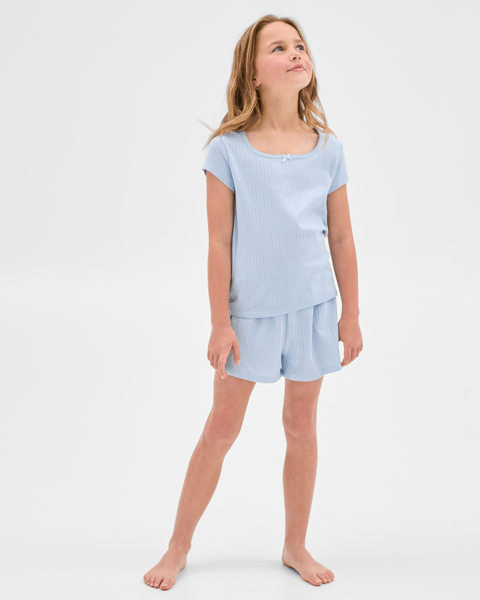 Australian Cotton Older Girls Pointelle Pyjama Set | Target Australia
