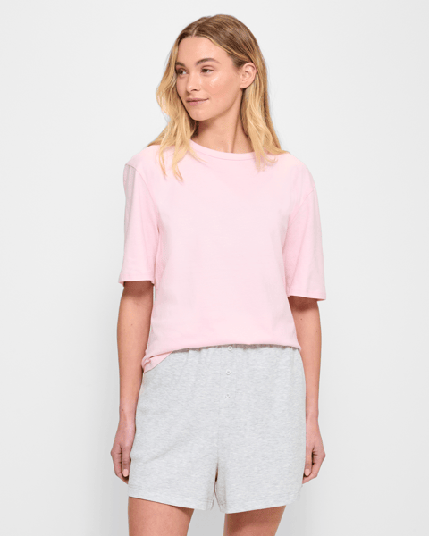 Jersey Ribbed Sleep Boxer Shorts | Target Australia