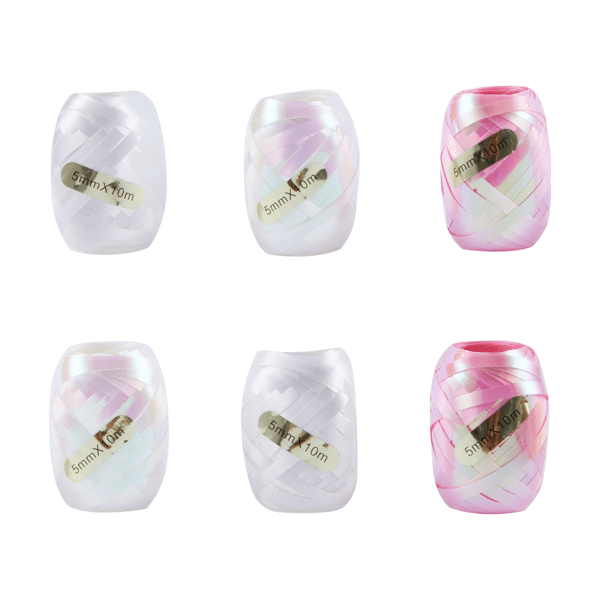 6 Piece Curling Ribbons, Iridescent - Anko | Target Australia