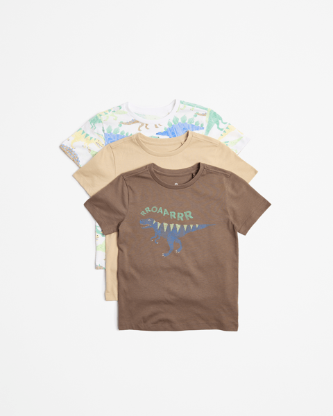 Boys Print T-shirts 3 Pack | Target Australia