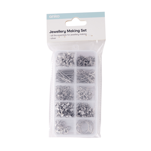 Jewellery Making Set, Silver Look - Anko | Target Australia