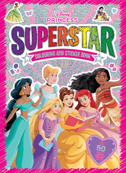Disney Princess: Superstar Colouring and Sticker Book | Target Australia