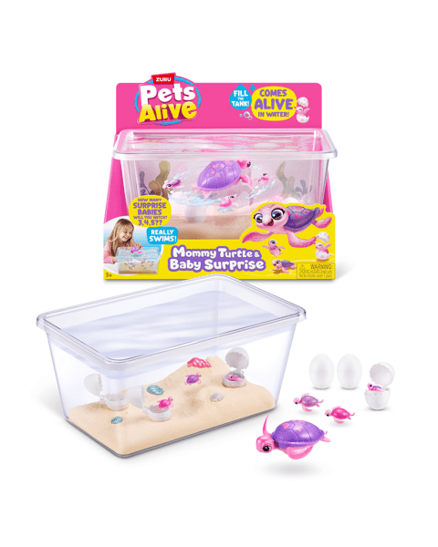 Pets Alive Mommy Turtle Surprise by ZURU | Target Australia