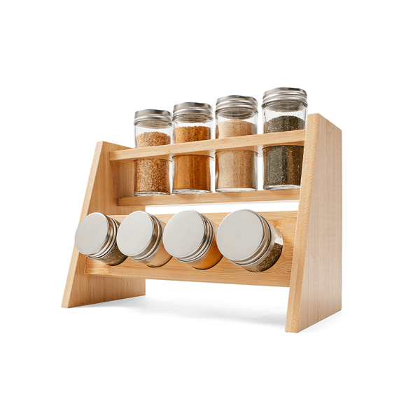 Spice Rack Set Bamboo - Anko | Target Australia