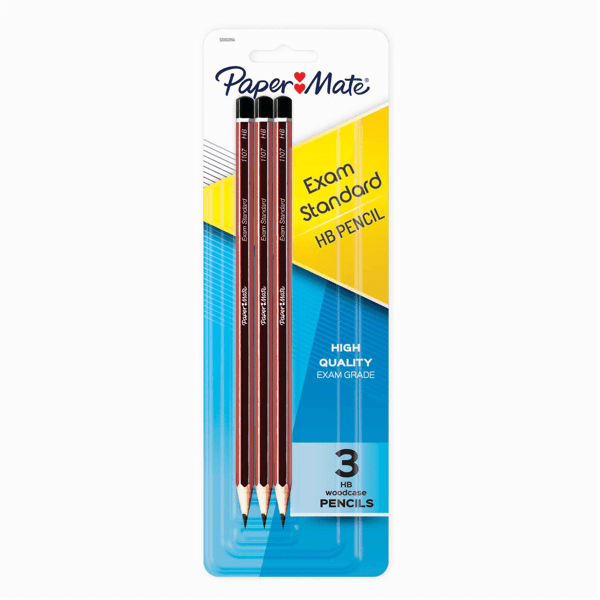 Paper Mate HB Woodcase Pencil - Pack of 3 | Target Australia