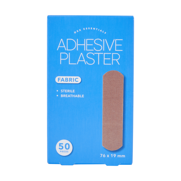 50 Piece Adhesive Plaster, Fabric - OXX Essentials | Target Australia