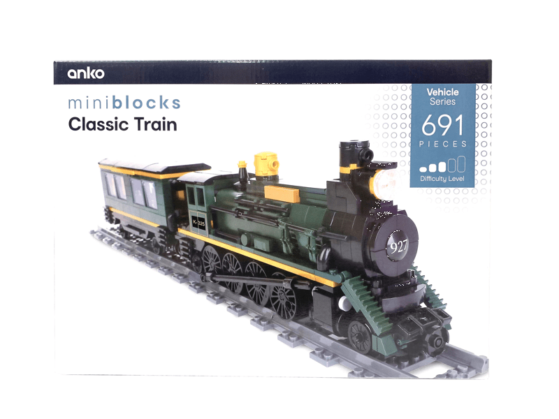 691 Piece Mini Blocks Vehicle Series: Classic Train | Target Australia