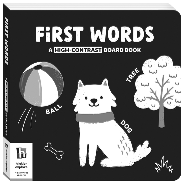 First Words A High-Contrast Board Book | Target Australia