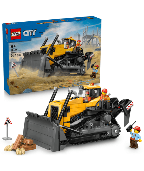 LEGO® City Yellow Bulldozer 60466 | Target Australia