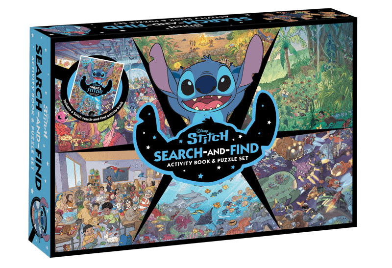 Disney Lilo & Stitch: Search-and-Find Activity Book & Puzzle Set - Book ...