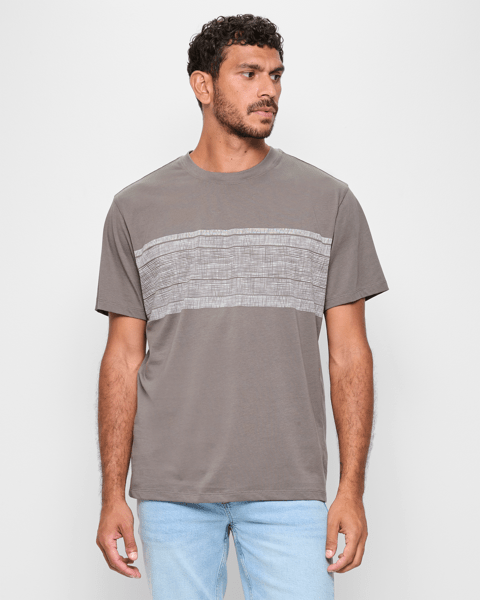 Australian Cotton Textured Print T-Shirt | Target Australia