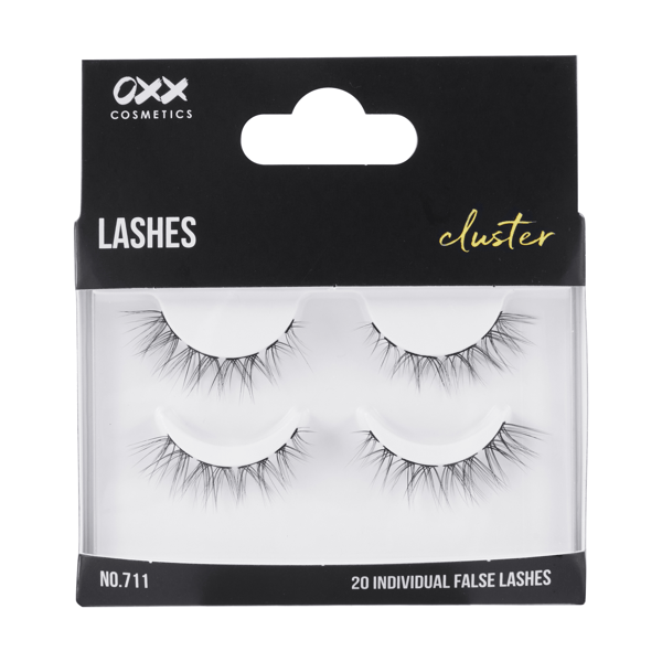 20 Pack Cluster False Lashes, No. 711 - OXX Cosmetics | Target Australia
