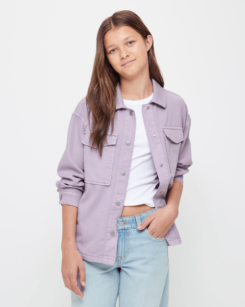 Denim Shacket | Target Australia