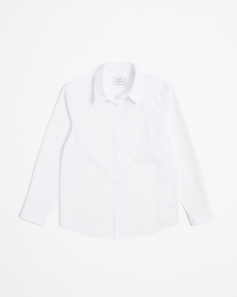 Long Sleeve School Shirt - White | Target Australia