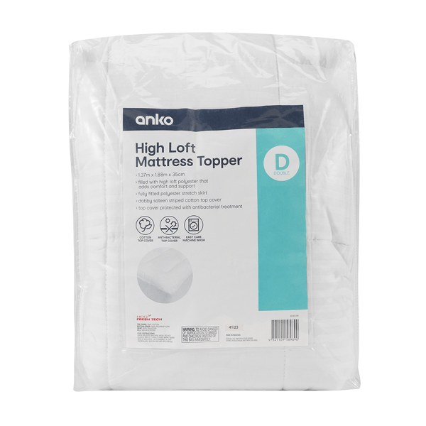 High Loft Mattress Topper, Double Bed - Anko | Target Australia