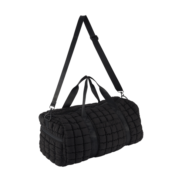 Quilted Duffle Bag, Black - Anko | Target Australia
