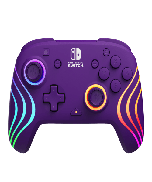 PDP Afterglow Wave Wireless Controller Purple- Nintendo Switch | Target ...