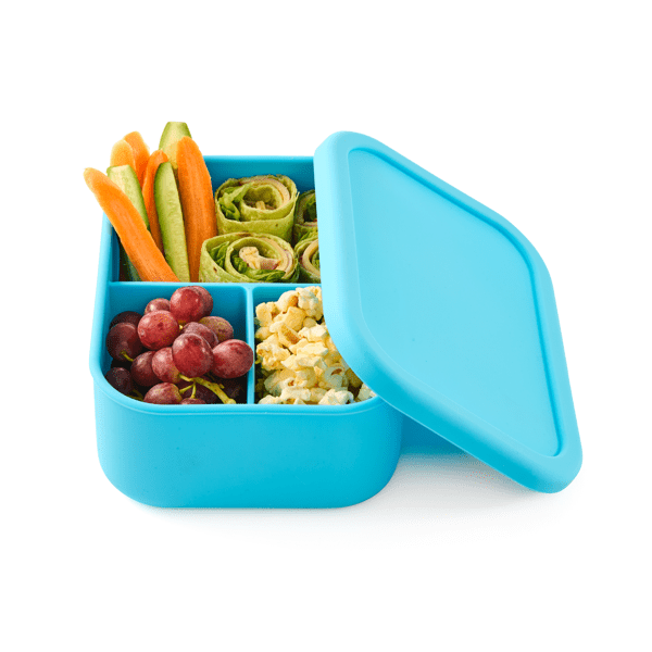 Blue Silicone Bento Lunch Box - Anko | Target Australia