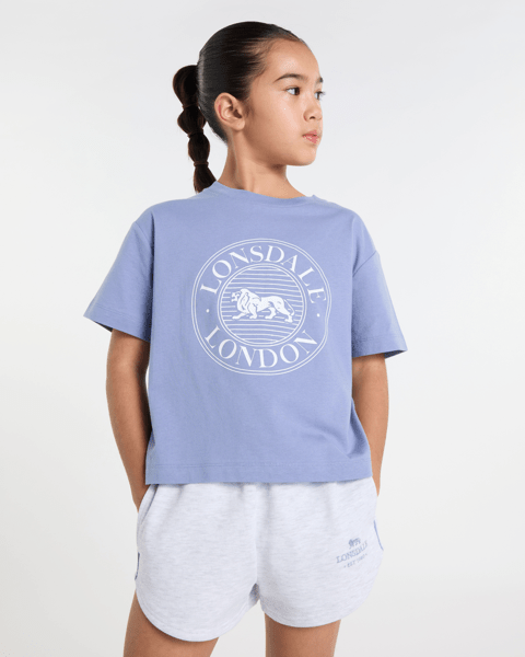 Oversized T-Shirt Blue - Lonsdale London | Target Australia