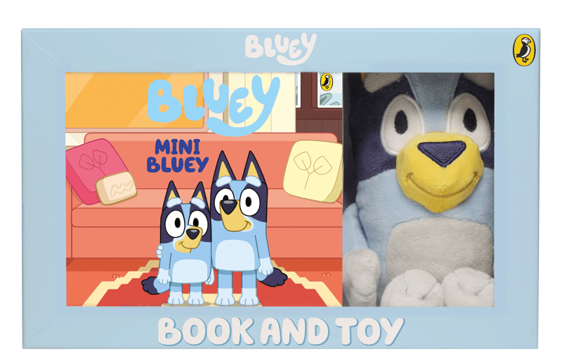 Mini Bluey Book and Toy Set | Target Australia