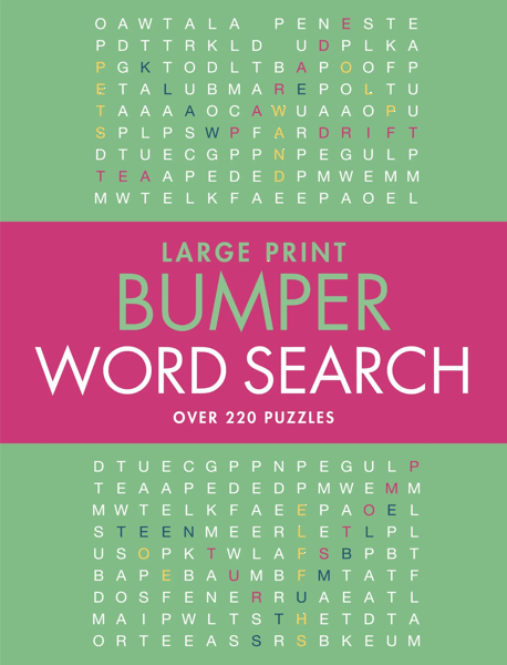 Large Print Bumper Word Search | Target Australia