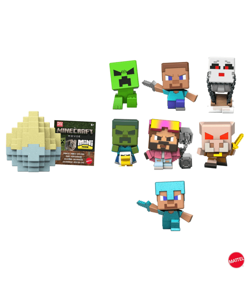 Mattel Minecraft Mini Mode Spawn Egg Figures - Assorted | Target Australia