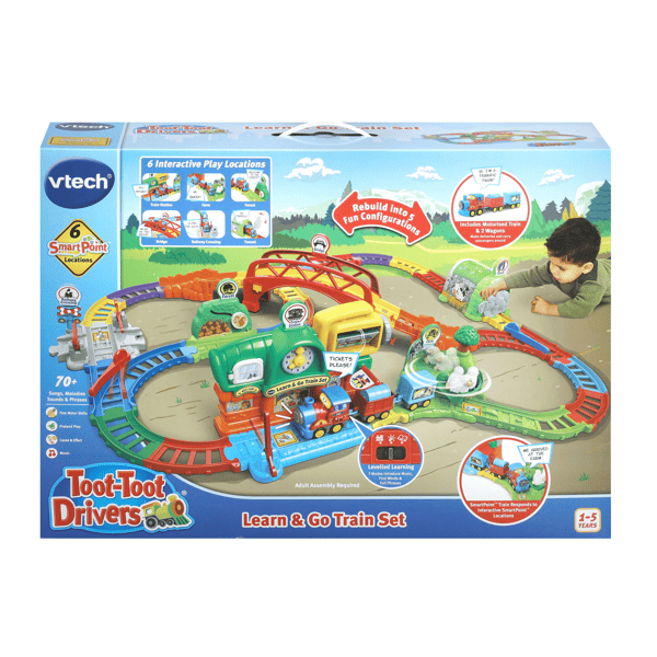 VTech Toot-Toot Drivers Learn & Go Train Set | Target Australia
