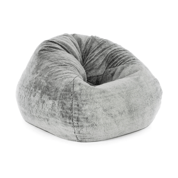 Grey Faux Fur Bean Bag - Anko | Target Australia