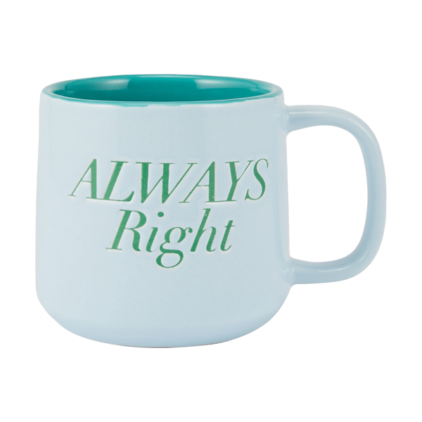 Blue Always Right Mug - Anko | Target Australia