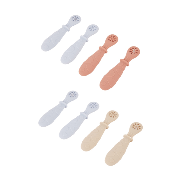 4 Pack Silicone Pre-Spoons, Assorted - Anko | Target Australia