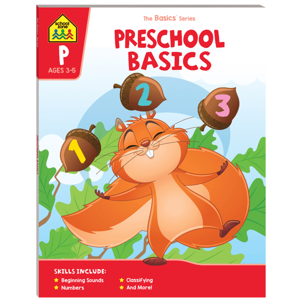 School Zone The Basics Series: Preschool Basics - Book | Target Australia