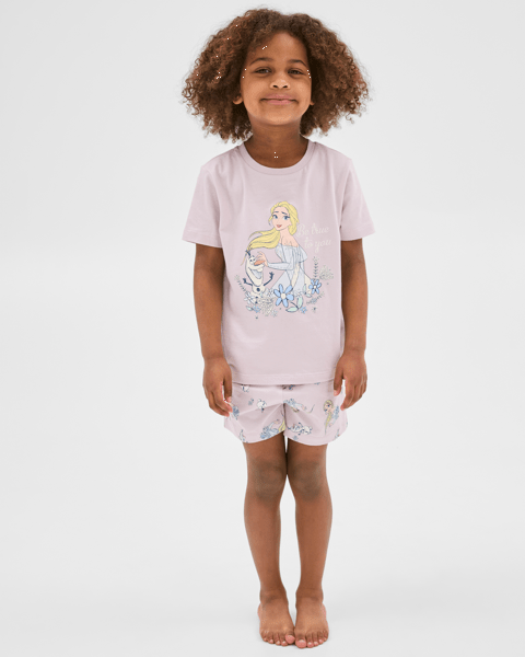 Disney Frozen Australian Cotton Younger Girls Pyjama Set Gift Pack ...
