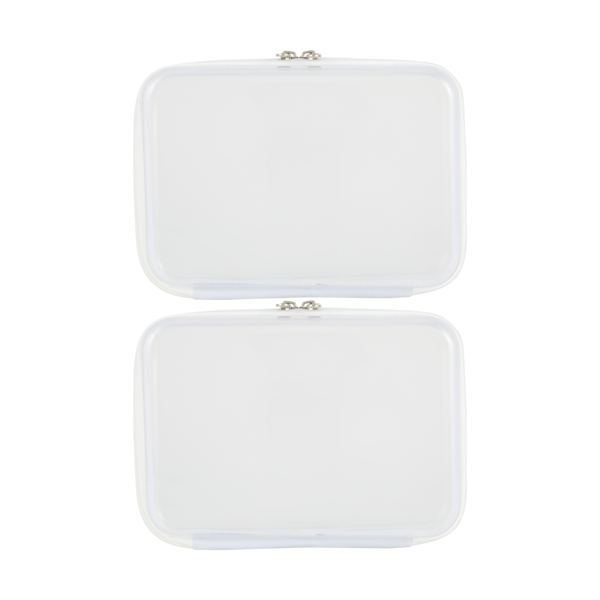2 Pack Clear Packing Cubes, White - Anko | Target Australia