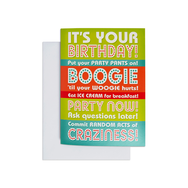 Hallmark Interactive Birthday Card - Boogie Woogie | Target Australia
