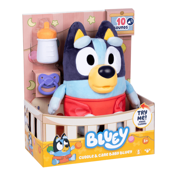 Cuddle & Care Baby Bluey With 10 Sounds | Target Australia
