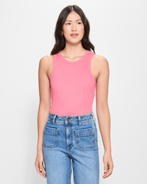 Australian Cotton Racer Front Tank Top | Target Australia