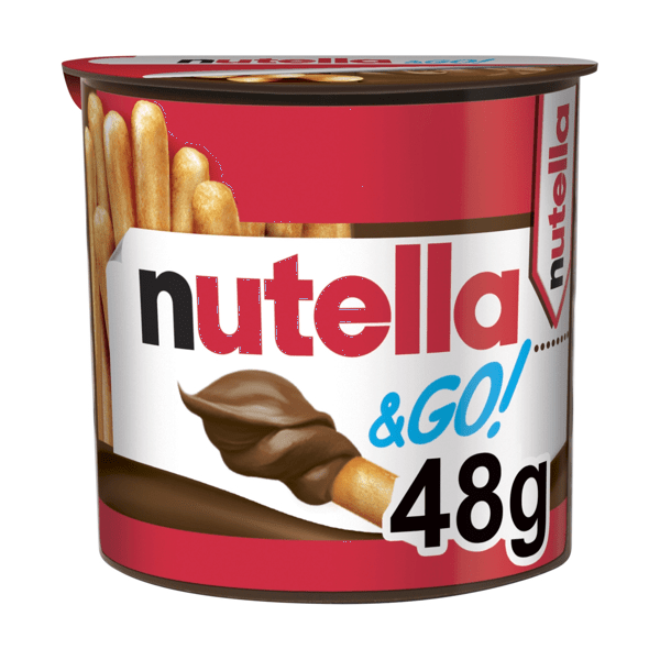 Nutella & Go Hazelnut Chocolate Spread with Breadsticks - 48g | Target ...