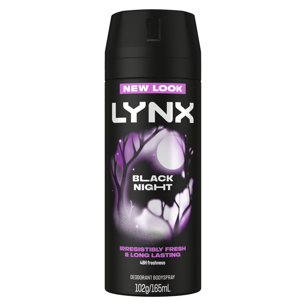 LYNX Black Night Deodorant Bodyspray | Target Australia