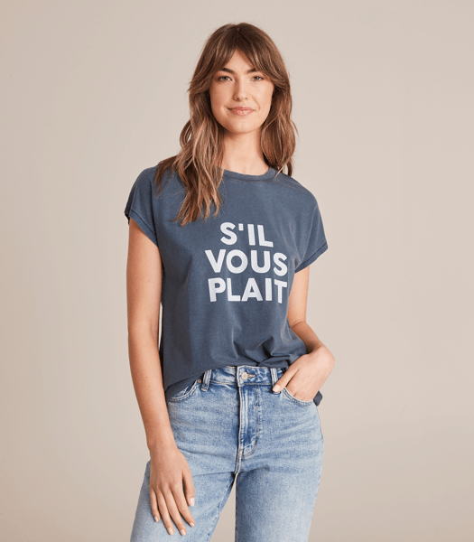 Addison Garment Dyed Printed T-Shirt | Target Australia