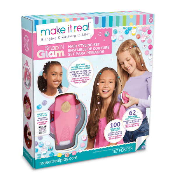Make It Real Snap N Glam Hair Styling Set | Target Australia